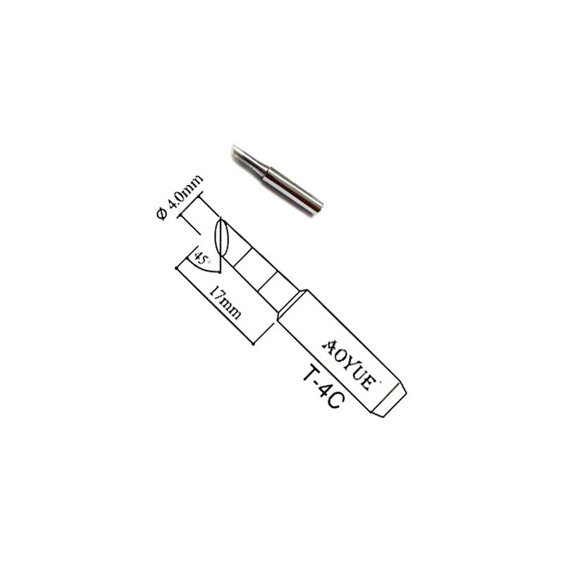 Soldering Iron Tip Aoyue T 4c Gsmserver