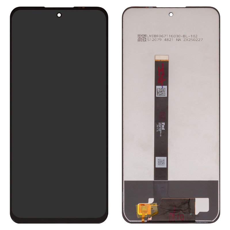 Дисплей для ZTE Nubia Focus Pro, Nubia Neo 2 5G (Z2352N), чорний, без ...
